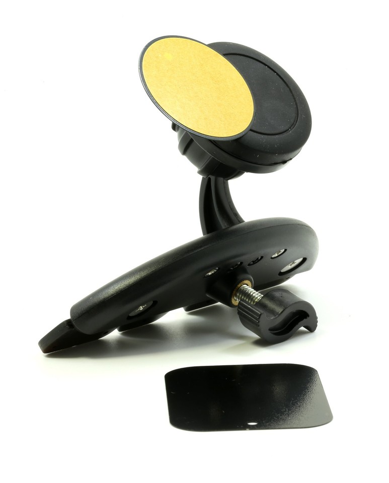 Magnetic Car CD Dash Slot Mount Holder Dock For iPod iPhone Android ...