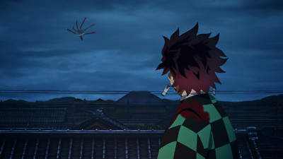 Anime kimetsu no yaiba screenshot boys night daki demon Playmat Game ...