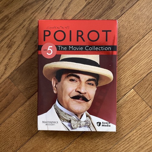 Agatha Christies Poirot - The Movie Collection - Set 5 ( DVD, 3 DVD set ...