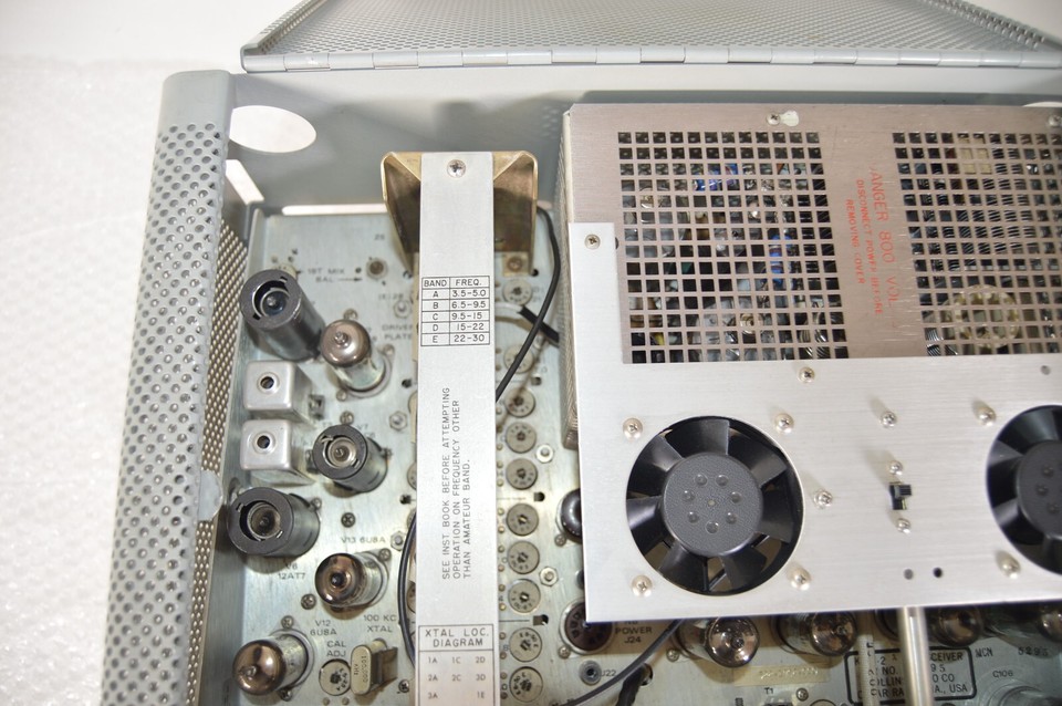 Collins KWM-2A HF SSB CW Tube Radio Transceiver Vintage Tested ...