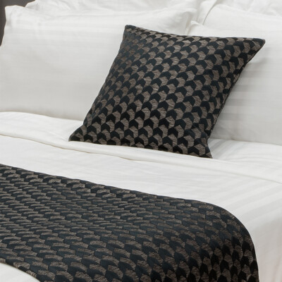 Jason Commercial Single/King Single Bed Regency Bed Runner 165x60cm Ink ...