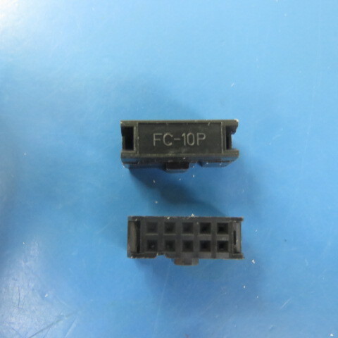TE FC-10P Qty of 100 per Lot 2.54mm Pitch Dual Row IDC Female Socket ...