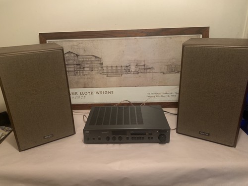 Advent Vintage Speakers Model 2002-Tested - Working Excellent - Need Re ...