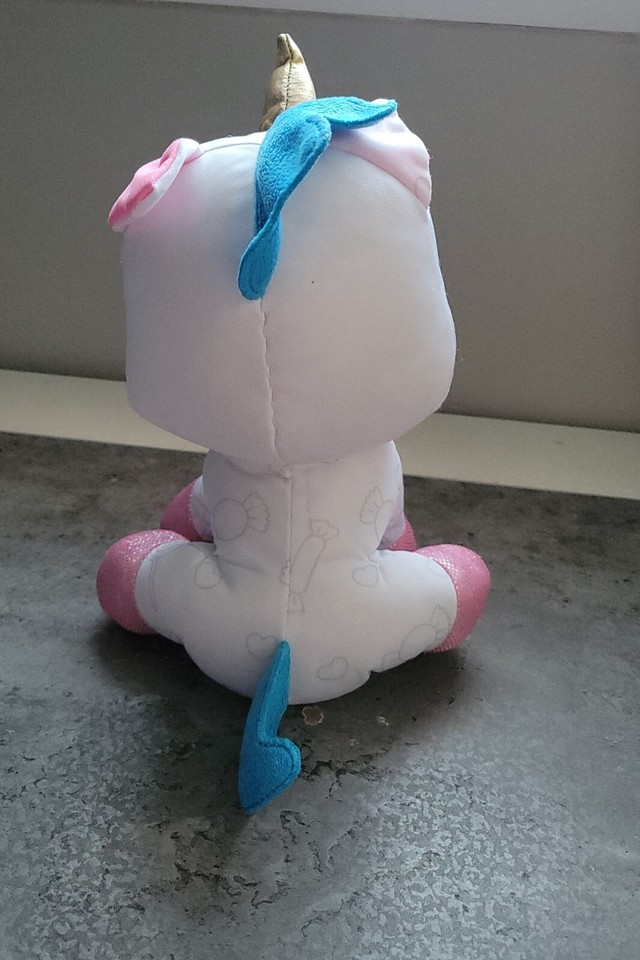 Hallmark Crayola Color 'N Plush Unicorn Draw Wash & Reuse Stuffed ...