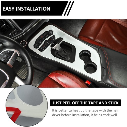 23x Inner Center Console Moulding Cover Trim Set For Dodge Challenger ...