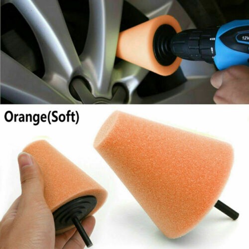 New Practical Foam Polishing Cone Shaped Pads Wheel Hub Wheels 1pc ...