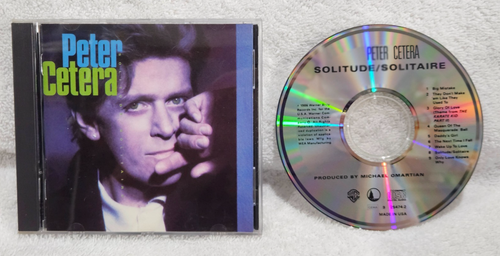PETER CETERA Solitude Solitaire retro audio music artist LYRICS COMPACT disc CD | eBay