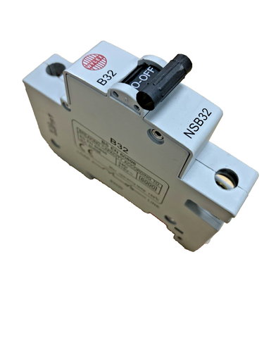 Wylex NSB32 - 32 Amp Single Pole Type B 6kA 230V Miniature Circuit ...