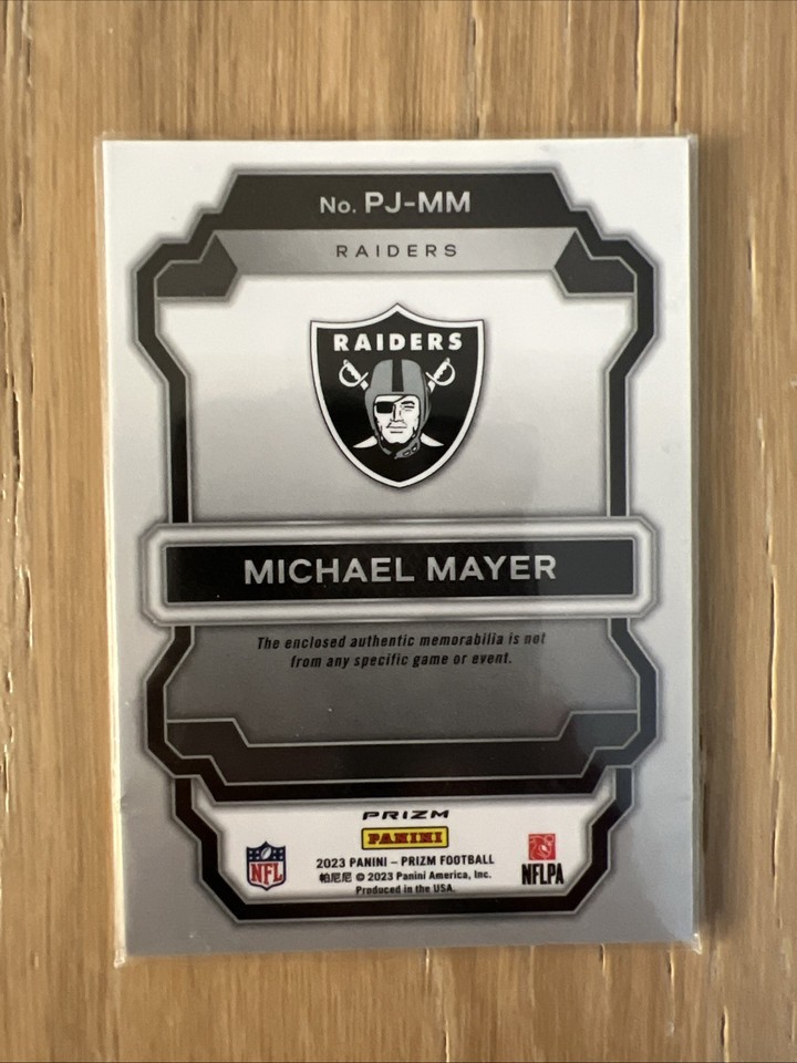 2023 Panini Prizm Michael Mayer Neon Green Pulsar Premier Rookie ...