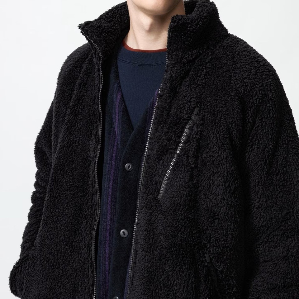UNIQLO and NEEDLES Fleece Jacket XS-4XL 3 colors Unisex Light and Warm ...