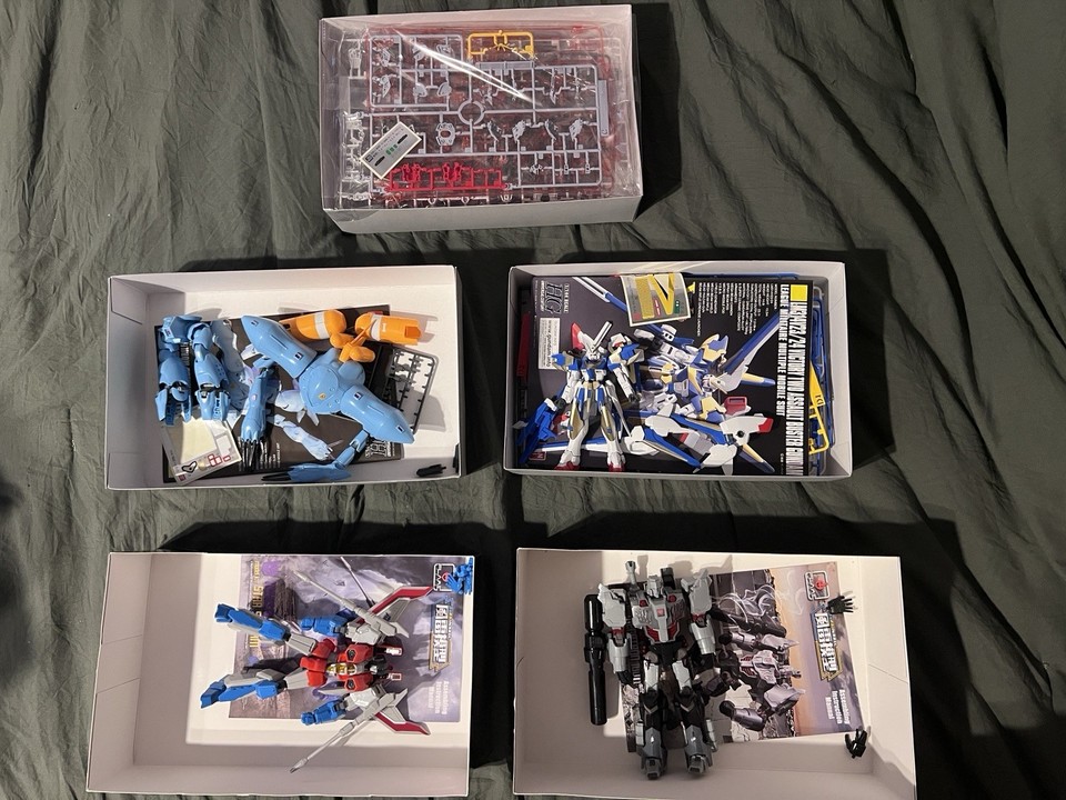 Bandai Gundam & Transformers Model Kits Set | eBay