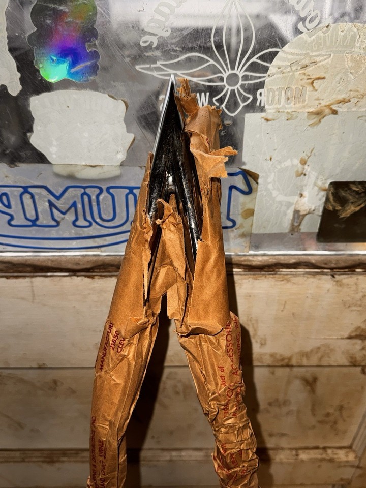 New Old Stock 1960s Harley Knucklehead Panhead Chopper 4 Foot Sissy Bar ...