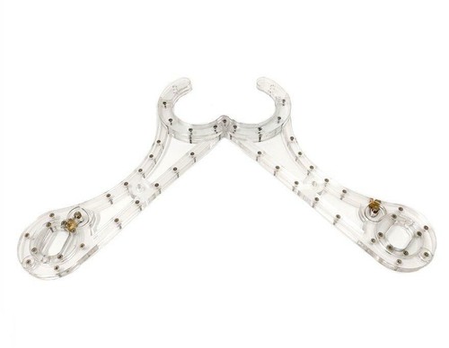 Male Female Binding Lock Crystal Cangue Pillory Neck Ring Oval Wrist ...