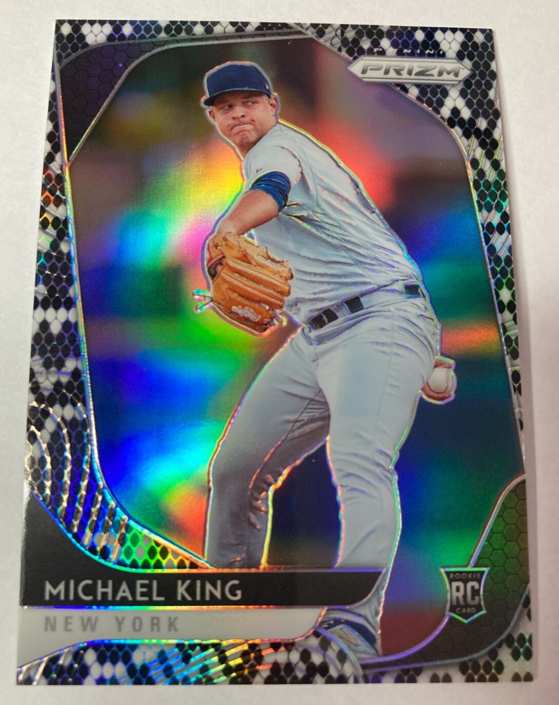 Michael King 2020 Panini Prizm Snake Skin RC Pitcher /50 Padres | eBay