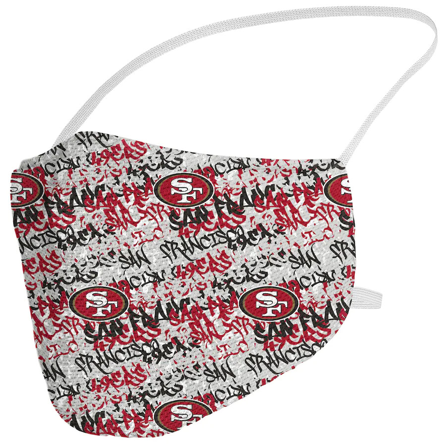 NFL San Francisco 49ers 3 Pack Logo Face Mask Football Unisex Adult ...