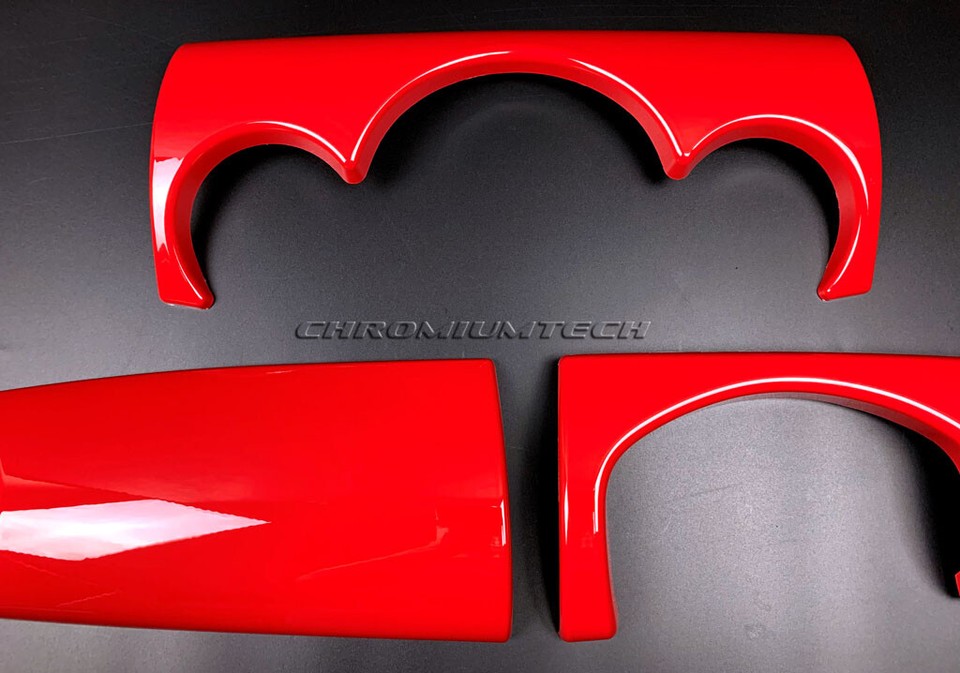 MK1 MINI Cooper/S/ONE JCW R50 R52 R53 Gloss RED Dashboard Cover for RHD ...