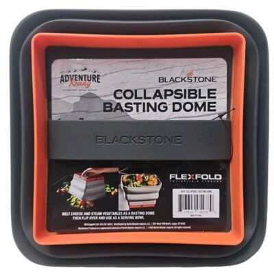 Blackstone Collapsible Basting Dome Silicone Flexfold Space Storage New ...