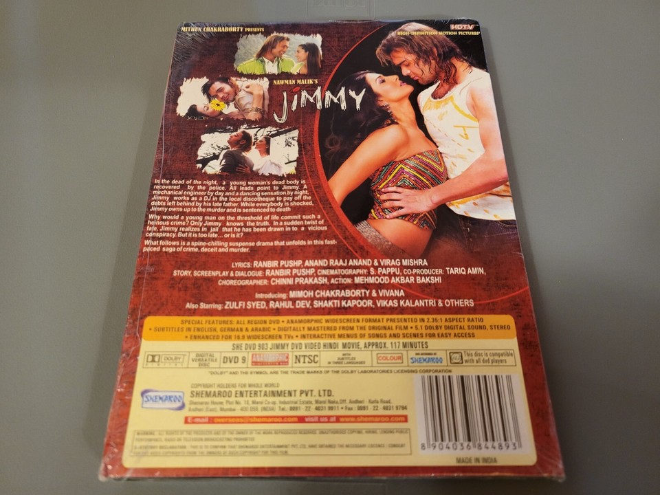 Jimmy Hindi Bollywood DVD | eBay