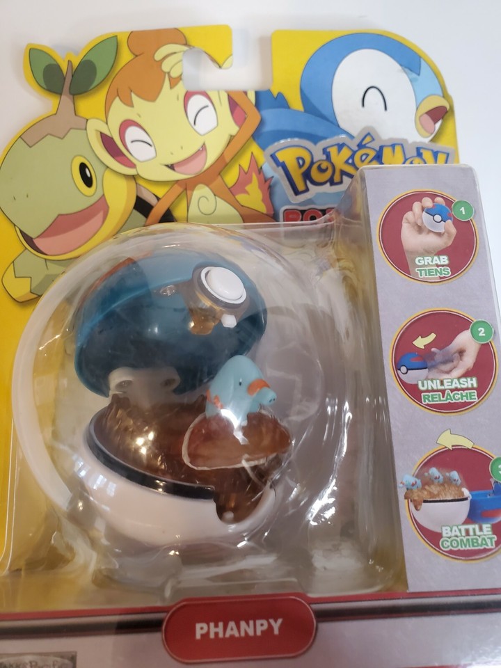 Jakks Pacific 2010 Pokemon Pop 'N Battle Poke Ball Phanpy Figure | eBay