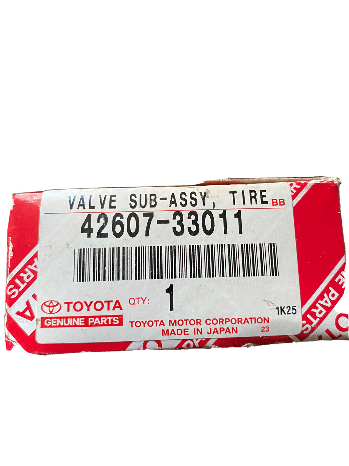 TOYOTA GENUINE 42607-33011 VALVE SUB-ASSY TIRE PRESSURE MONITOR OEM ...