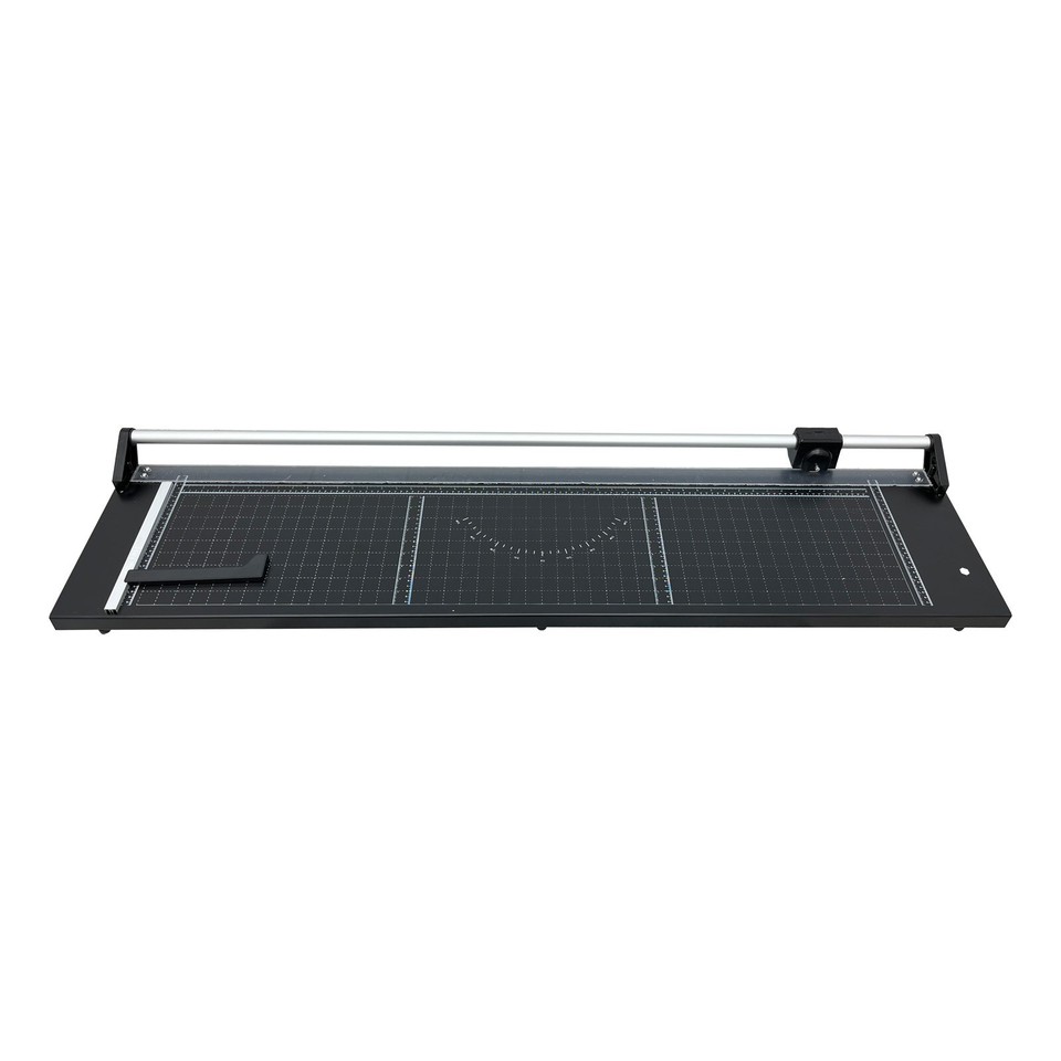 48'' Manual Rotary Paper Cutter w/ Angle Line Trimmer Guillotine ...