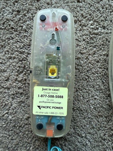Vintage Retro 80’s Conair SW205 Transparent See Through Clear Telephone ...