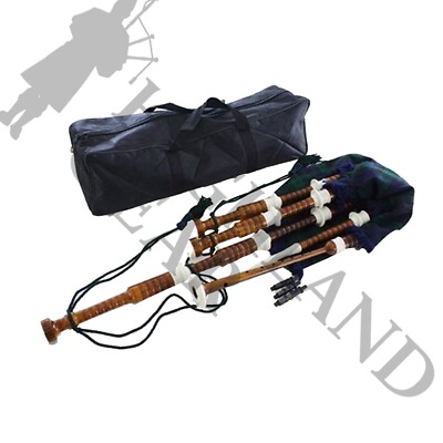 Highland Rosewood Bagpipes - Traditional Scottish Musical Instrument ...