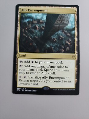 MTG Ally Encampment Battle for Zendikar 228/274 Regular Rare | eBay