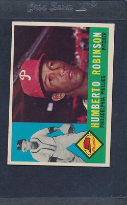 1960 Topps #416 Humberto Robinson Phillies EX *9760 | eBay