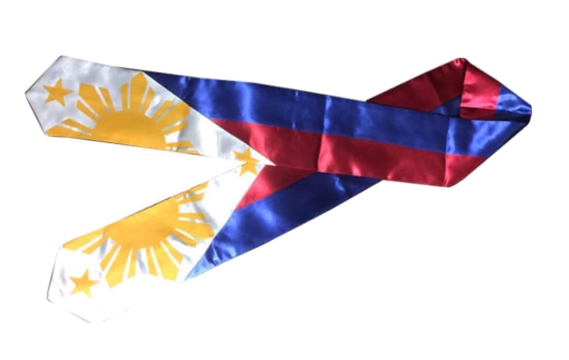 Philippine Embroidered Graduation Scarf Del Mex Philippines Embroidered ...