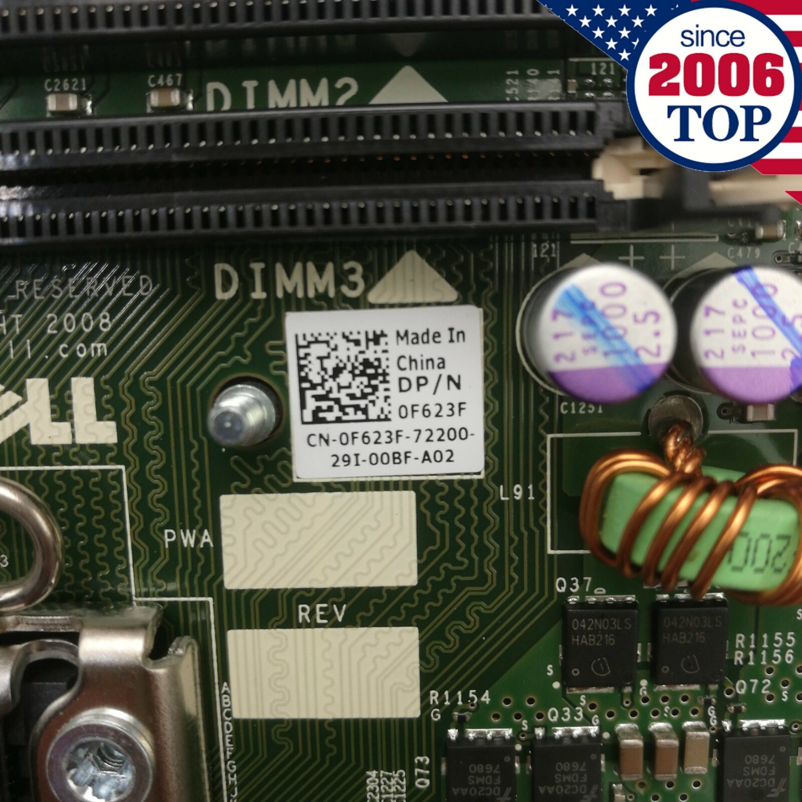 Genuine Dell Precision T5500 Workstation 2nd CPU Riser Card 0f623f ...