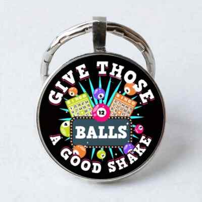 Bingo Balls Themed Keyring Keychain Gift Idea | eBay