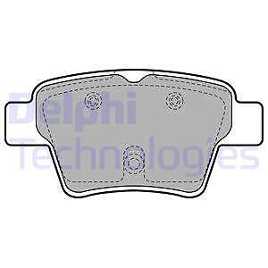 LP1926 DELPHI Brake Pad Set, disc brake for BYD,CITROËN,CITROËN (DF-PSA ...