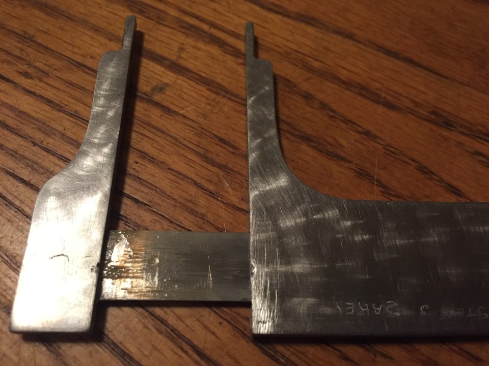 vtg DUNLAP No. 4030 Machinist Rule 6" Stainless Steel interior exterior ...