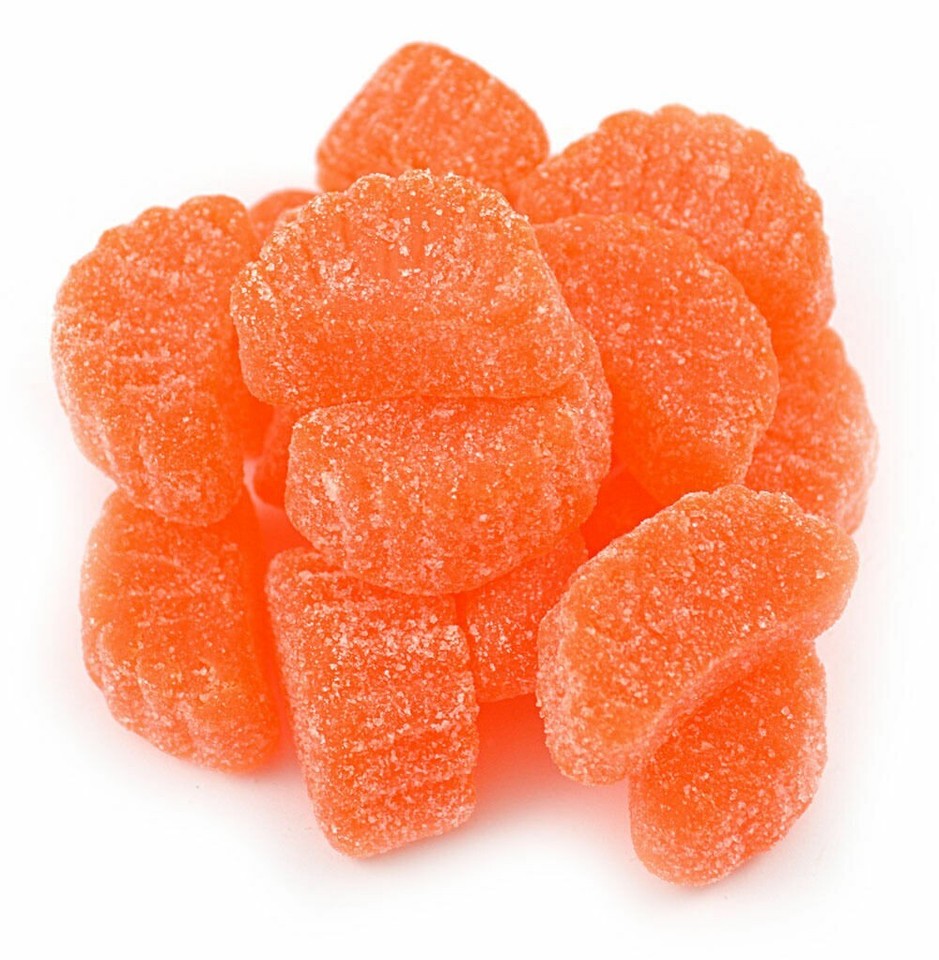 Orange Jelly Slices Candy 2 LBs Bulk Soft Candies FREE SHIP! | eBay