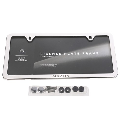 NEW OEM Mazda 2020-2025 CX-5 CX-30 License Plate Frames Mazda Logo C9N7 ...