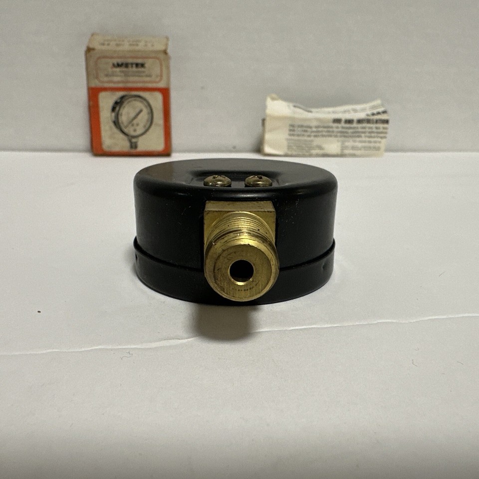 ametek pressure gauge 2” Face 0 To 100 PSI BU-2457-J NOS | eBay