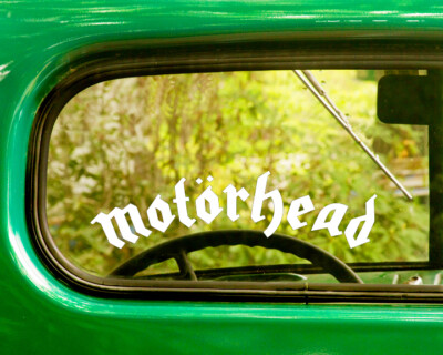 2 MOTORHEAD BAND DECALs Bogo Stickers For Car Window Bumper Laptop ...