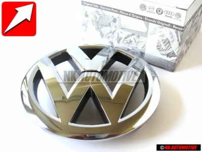 Original VW Front Grill Badge Emblem Chrome - 5K0853601F ULM | eBay