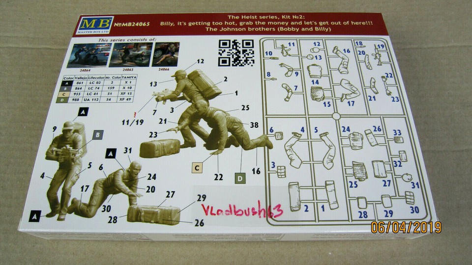 Master Box 24065 Johnson brothers (Bobby and Billy)The Heist Series 2 1 ...