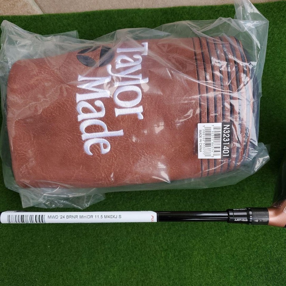 TaylorMade BRNR MINI DRIVER Copper Driver 11.5deg Graphite Shaft Flex-S ...