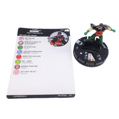 Heroclix DC Batman the Animated Series Robin 002 Common | eBay