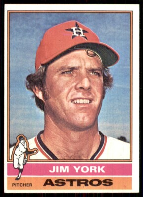 1976 Topps #224 Jim York Houston Astros | eBay