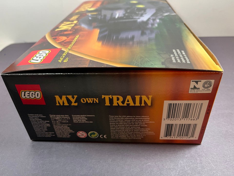 LEGO My Own Train 3740 3743 Locomotive Engine Tender Set NEW SEALED | eBay