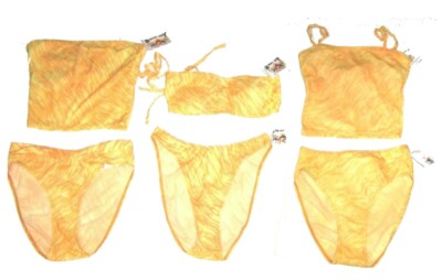 Bikini Bay Yellow Tiger Print Swimsuit Separates Create Your Own ...