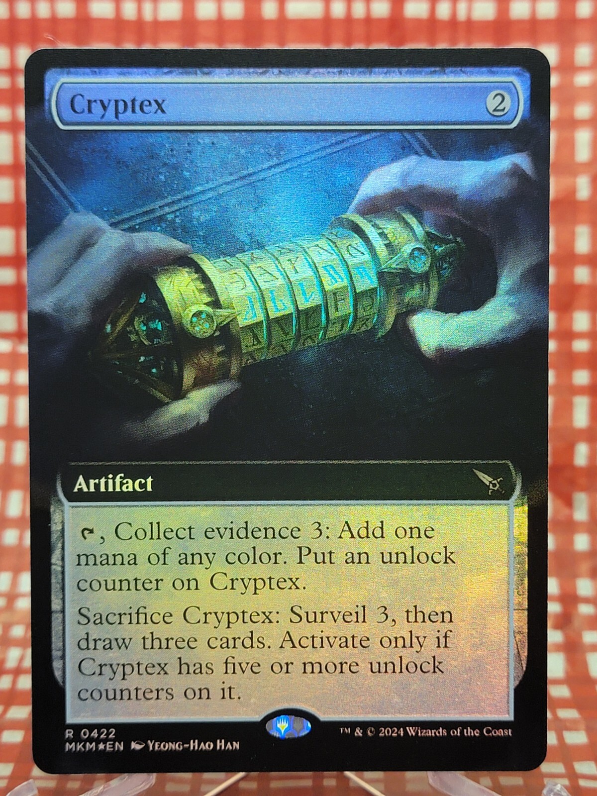 Cryptex 422 - Foil Extended Art MKM NM MTG | eBay