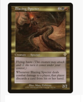 Blazing Spectre + 10 Random Rares MTG Wholesale | eBay