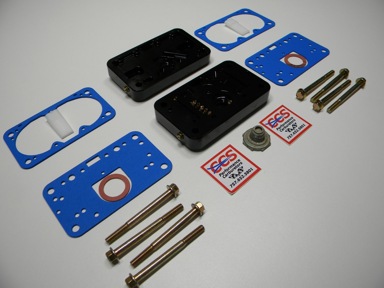 Holley QFT CCS 1050 CFM Pro Billet Dominator Metering Block 2 Circuit 5 ...