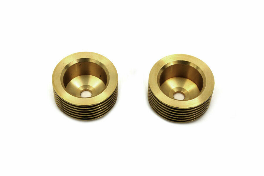 Brass Spark Plug Cool Fin Set for Harley Davidson V-Twin 1941-47 FL ...