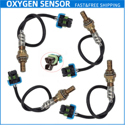 4pcs Oxygen O2 Sensor Up&Down For GMC 2010-2012 Terrain 3.0L Chevy ...